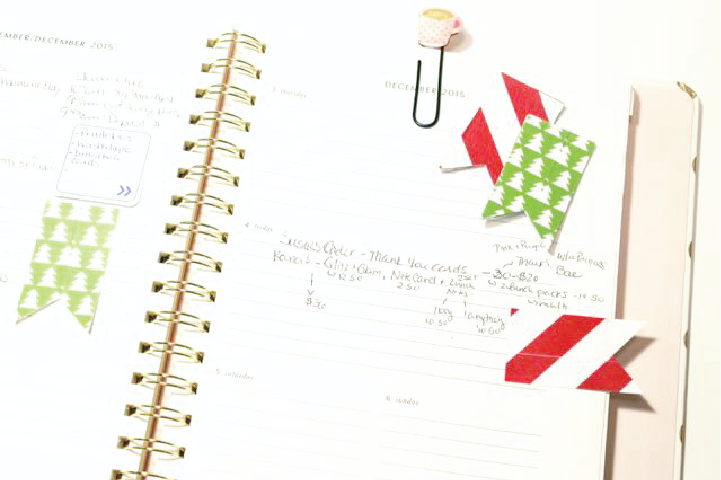 HTGAWC: Make Your Own DIY Washi Tape Sticky Note Flags - Pinkimono